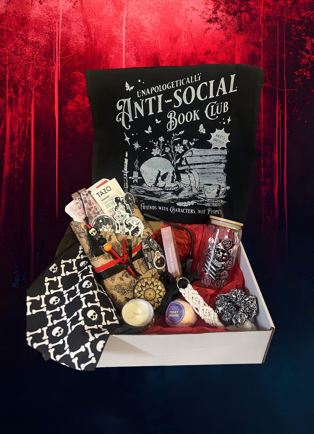 Dread & Darkness Thriller/horror Blind Book Box - Etsy