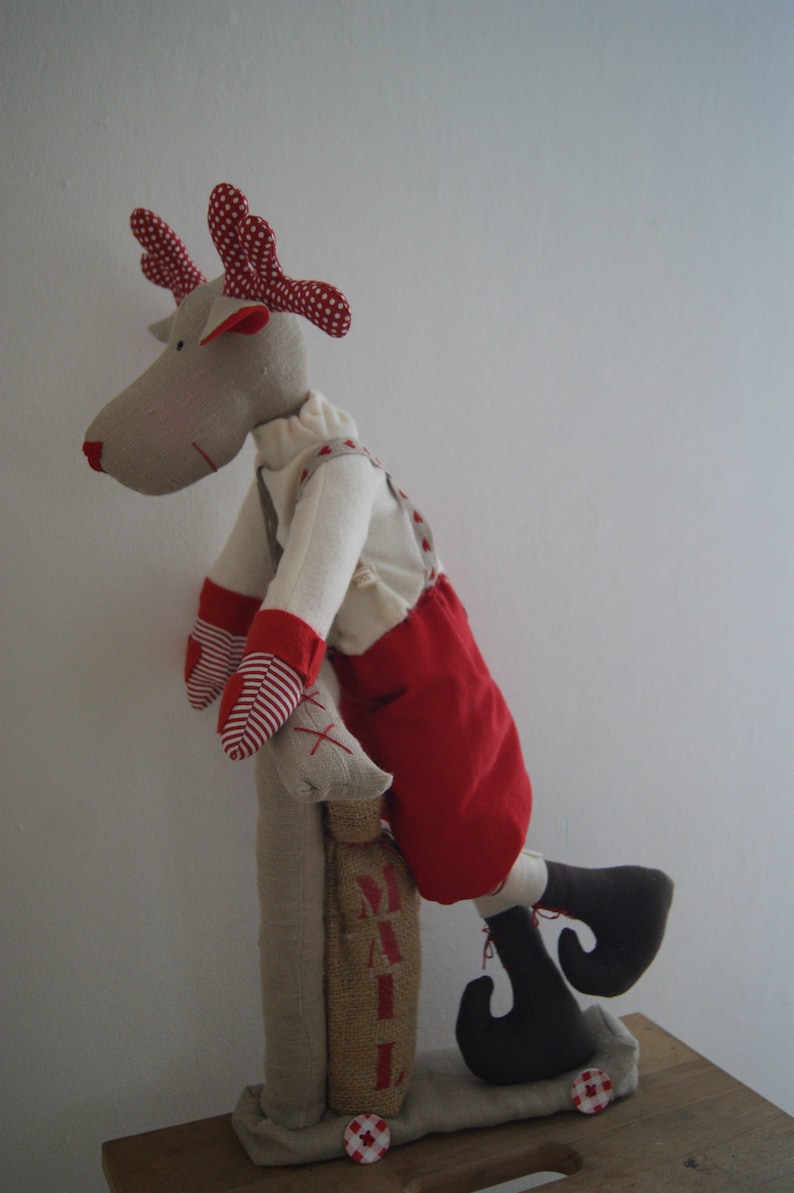 Christmas Reindeers Pattern PDF Sewing Pattern for a Reindeer - Etsy