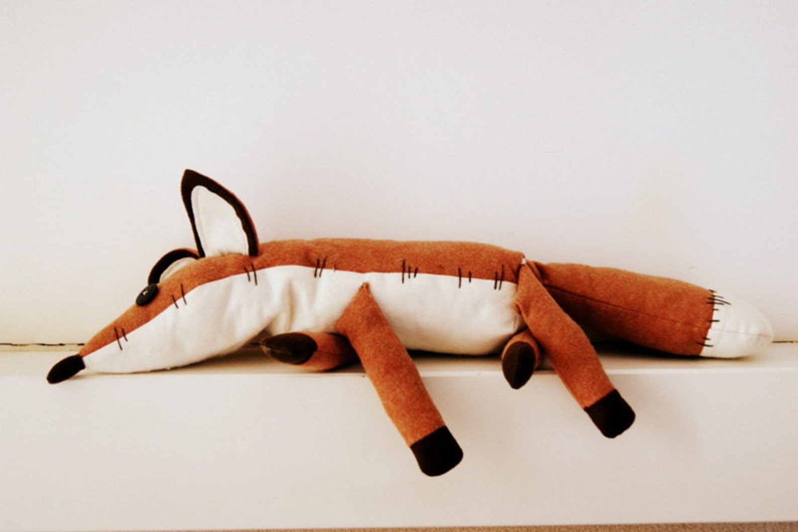 Pdf Sewing Pattern Fox Stuffed Animal fox Plush Toy Pattern - Etsy