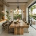 Handmade Solid Wood Dining Table – Rustic Farmhouse Kitchen Table - Etsy