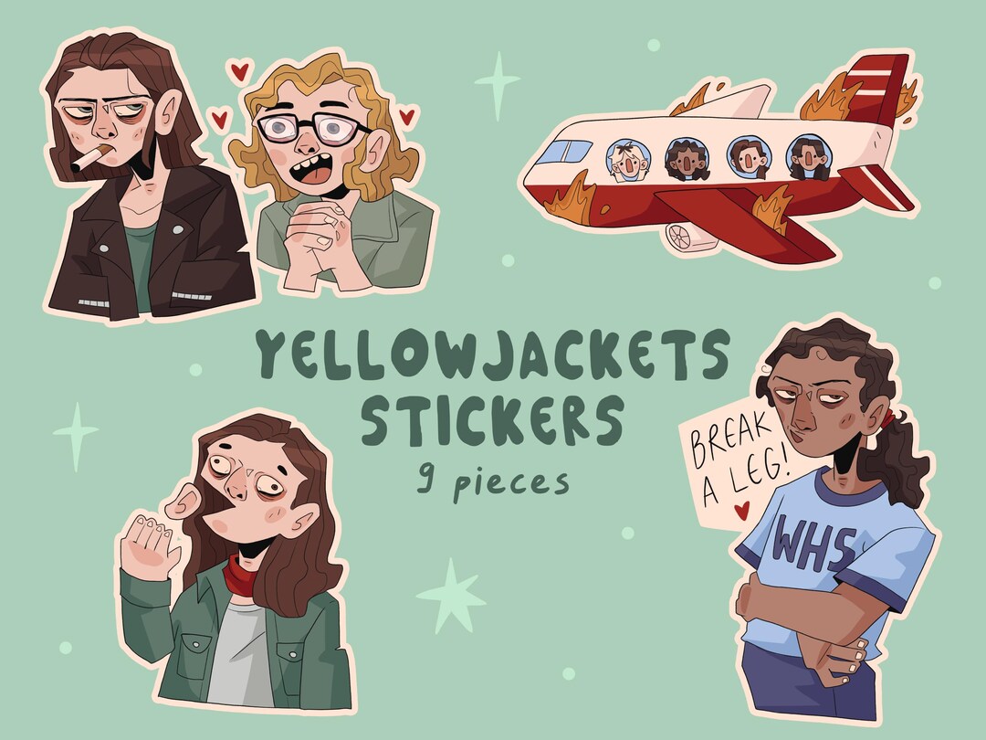 Yellowjackets Sticker Pack Set 1 - Etsy