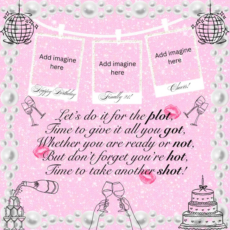 Shot Book Page Template - Etsy
