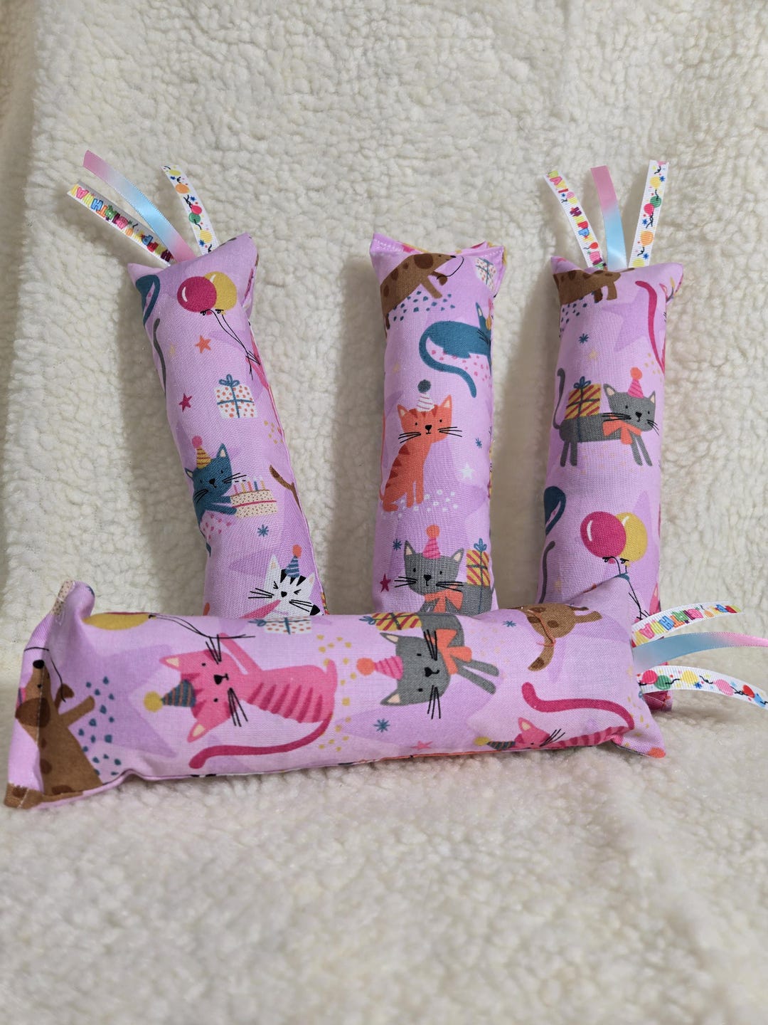 Crinkle Catnip Kickers-birthday Cats - Etsy