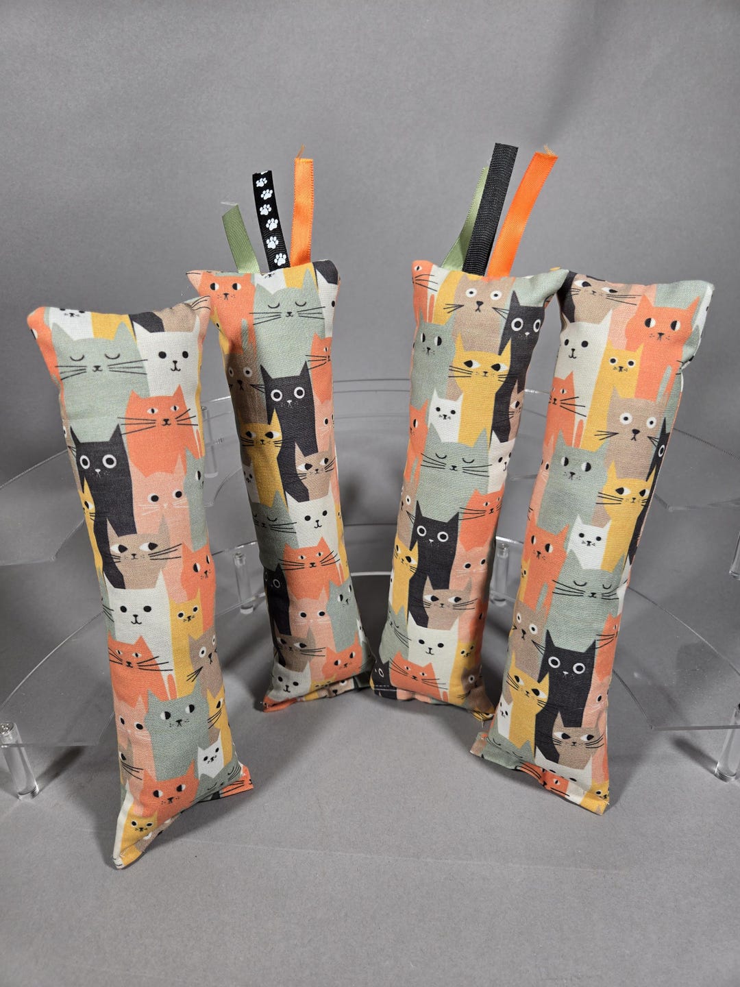 Crinkle Catnip Kickers--cute Cats - Etsy
