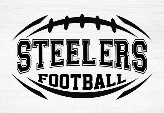 Steelers Logo Black And White Vector