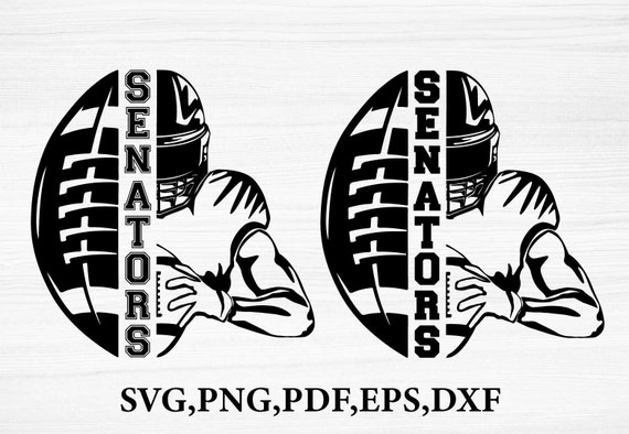 Senators Svg Eps Png Dxf Cricut Senator Design Cut File Print - Etsy