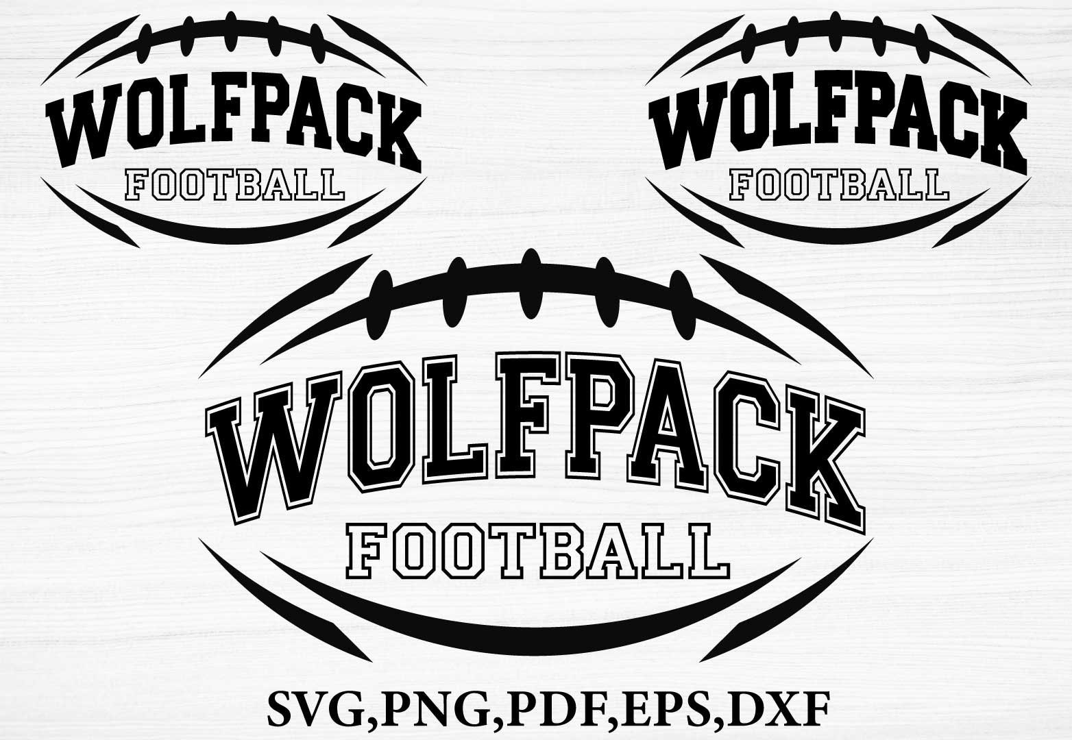 Wolfpack Football Logo