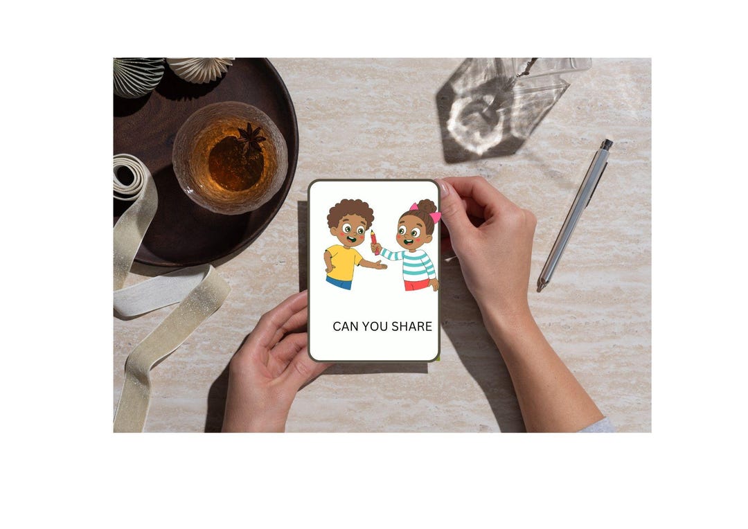 40pcs Non Verbal Communication Flash Cards - Etsy