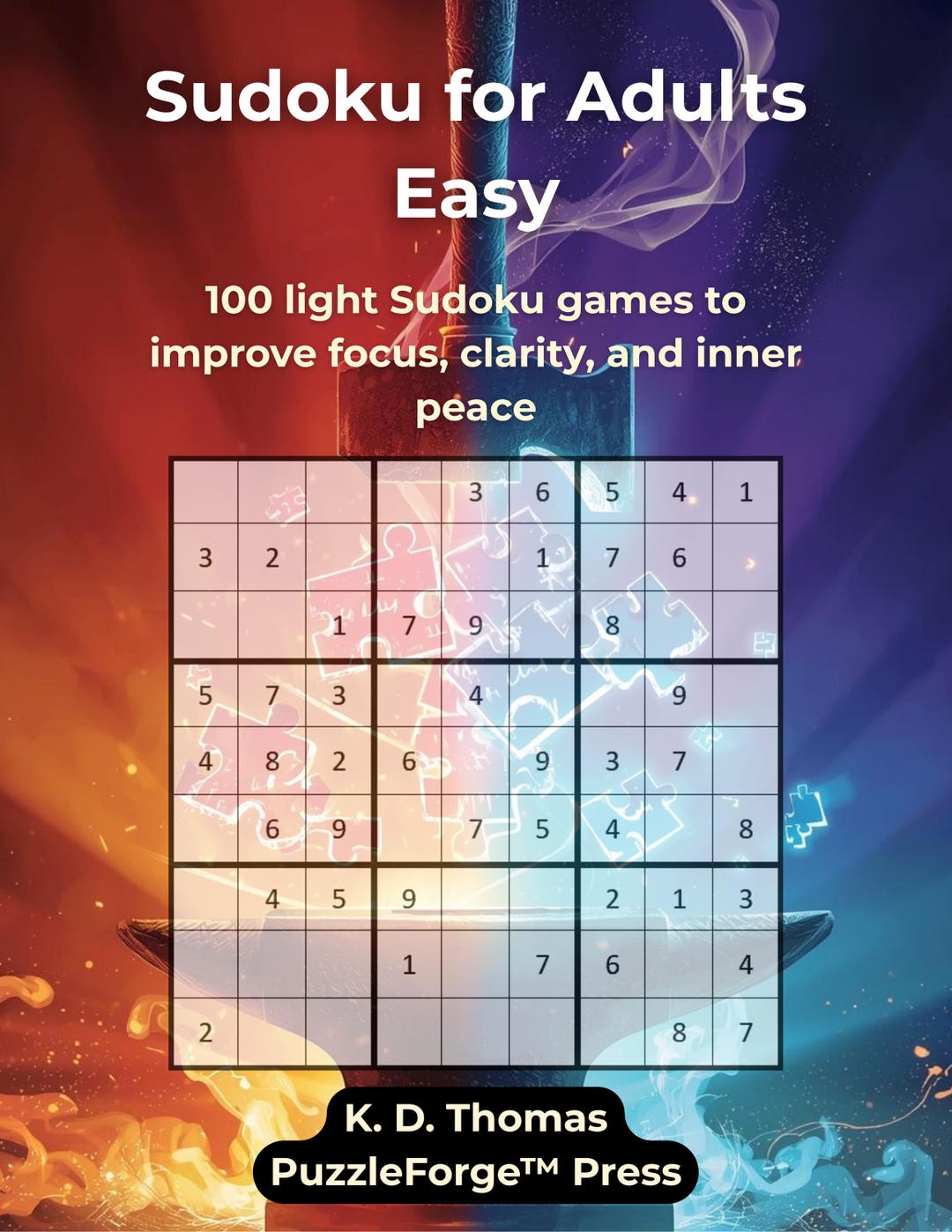 Sudoku for Adults Easy - 100 Easy Sudoku Games to Improve Focus ...