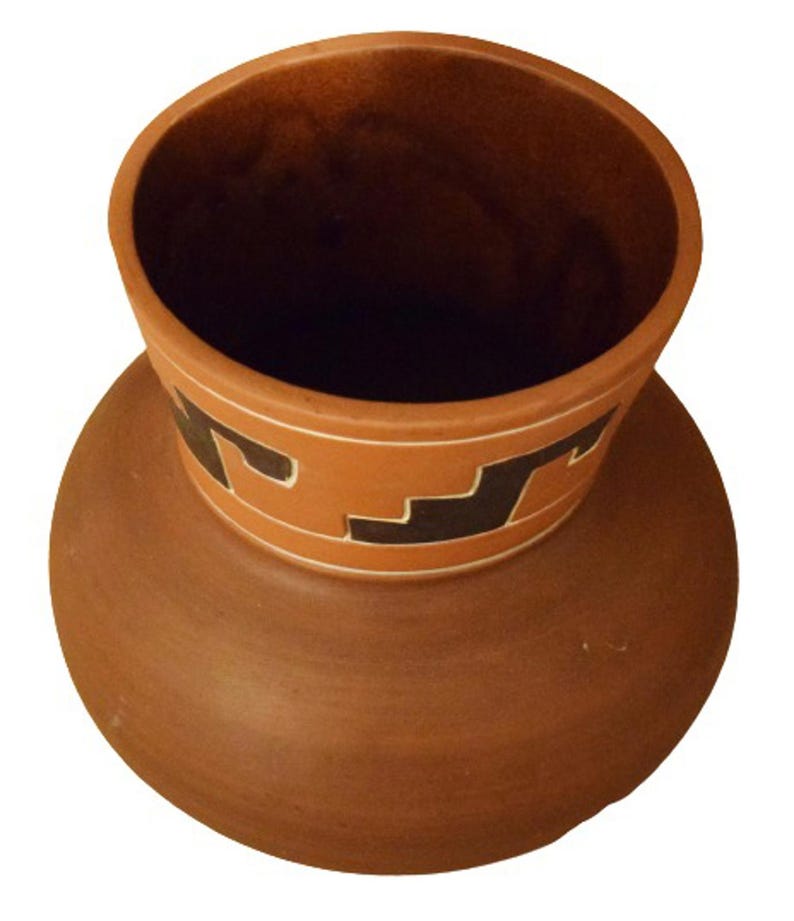 Native American Apache Indian Pottery Jar Southwest 7.5" - Etsy