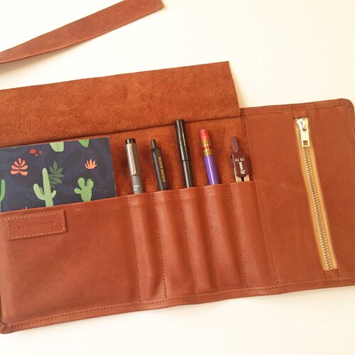 Black Canvas Roll up Pen Case Painting Pencil Roll - Etsy