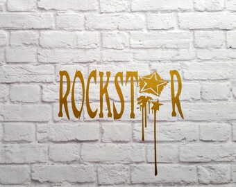 Rockstar decals | Etsy