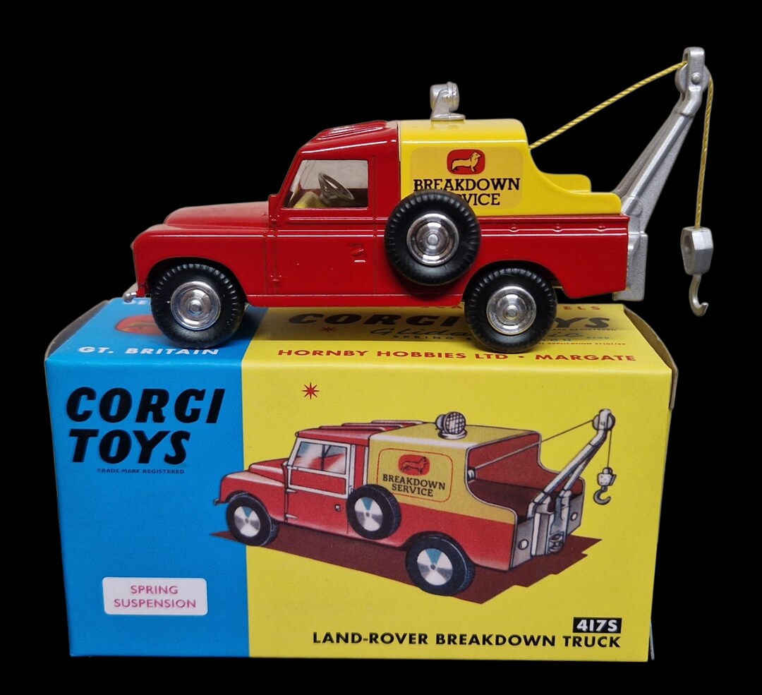 Corgi Toys 417S Land-rover Breakdown Truck Diecast Model - Re-issue - Etsy