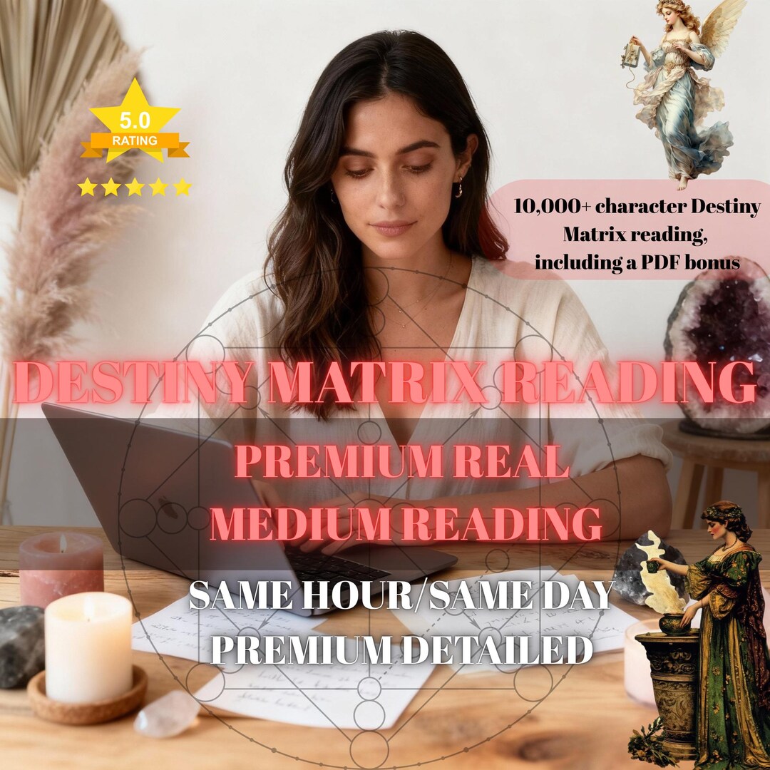 Destiny Matrix Reading: Soul Blueprint, Karmic Analysis (PDF) - Etsy