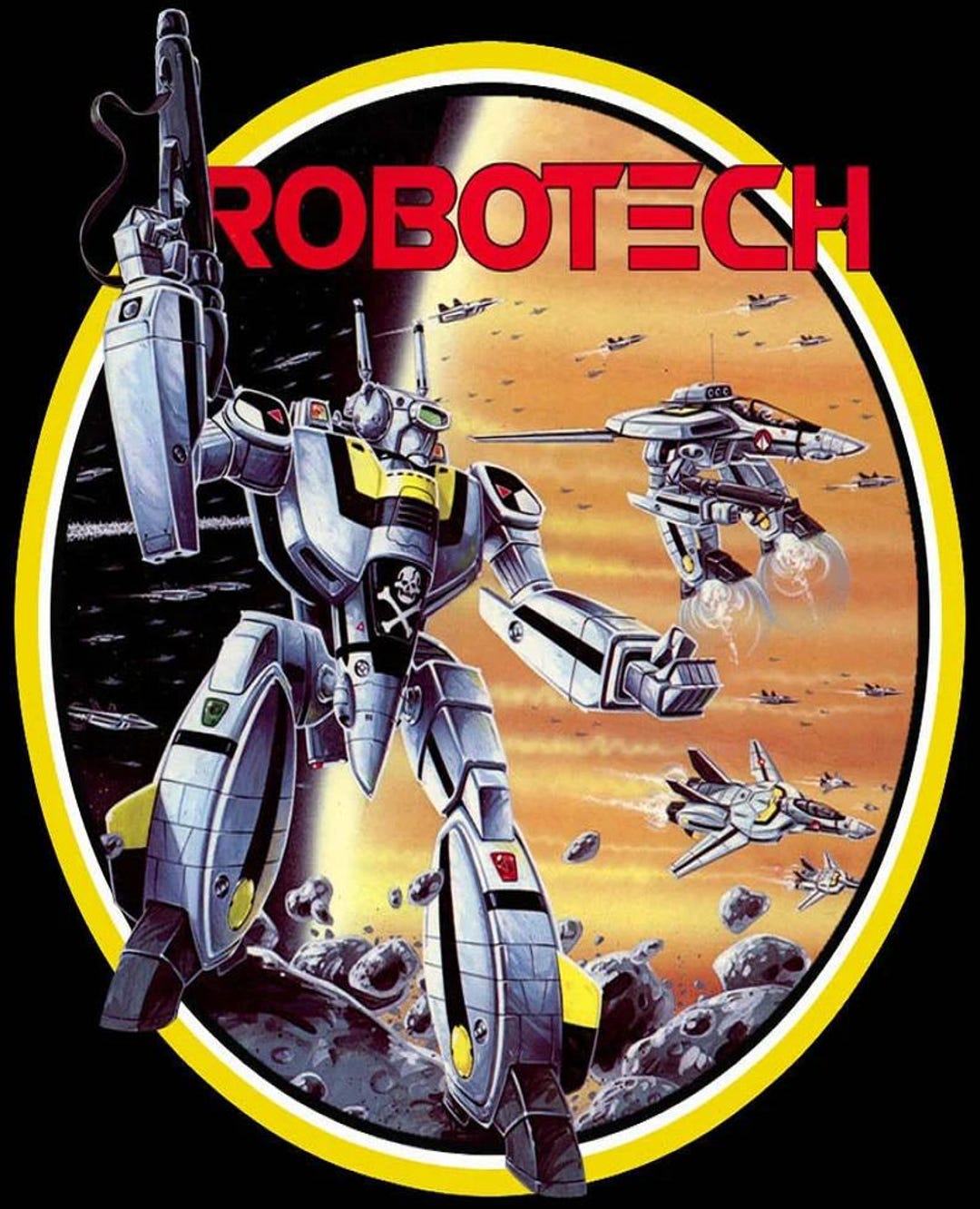 Robotech - 80s Cartoon T-shirt - Etsy