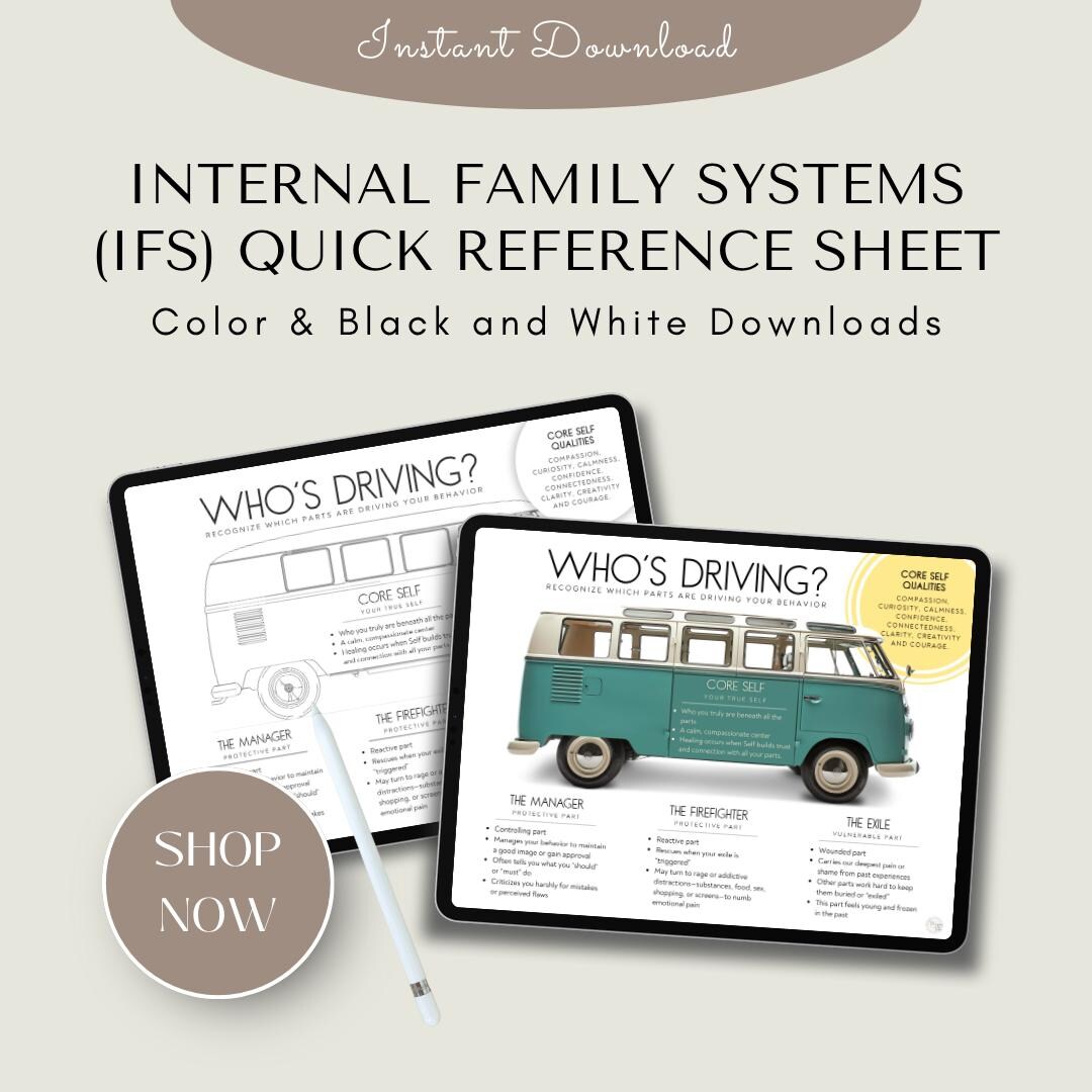 Internal Family Systems (IFS) Quick Reference Guide - Etsy