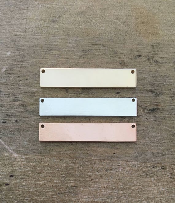 Bar Blank 20g 1.25 X 1/4 Gold Fill Bar Blank - Etsy