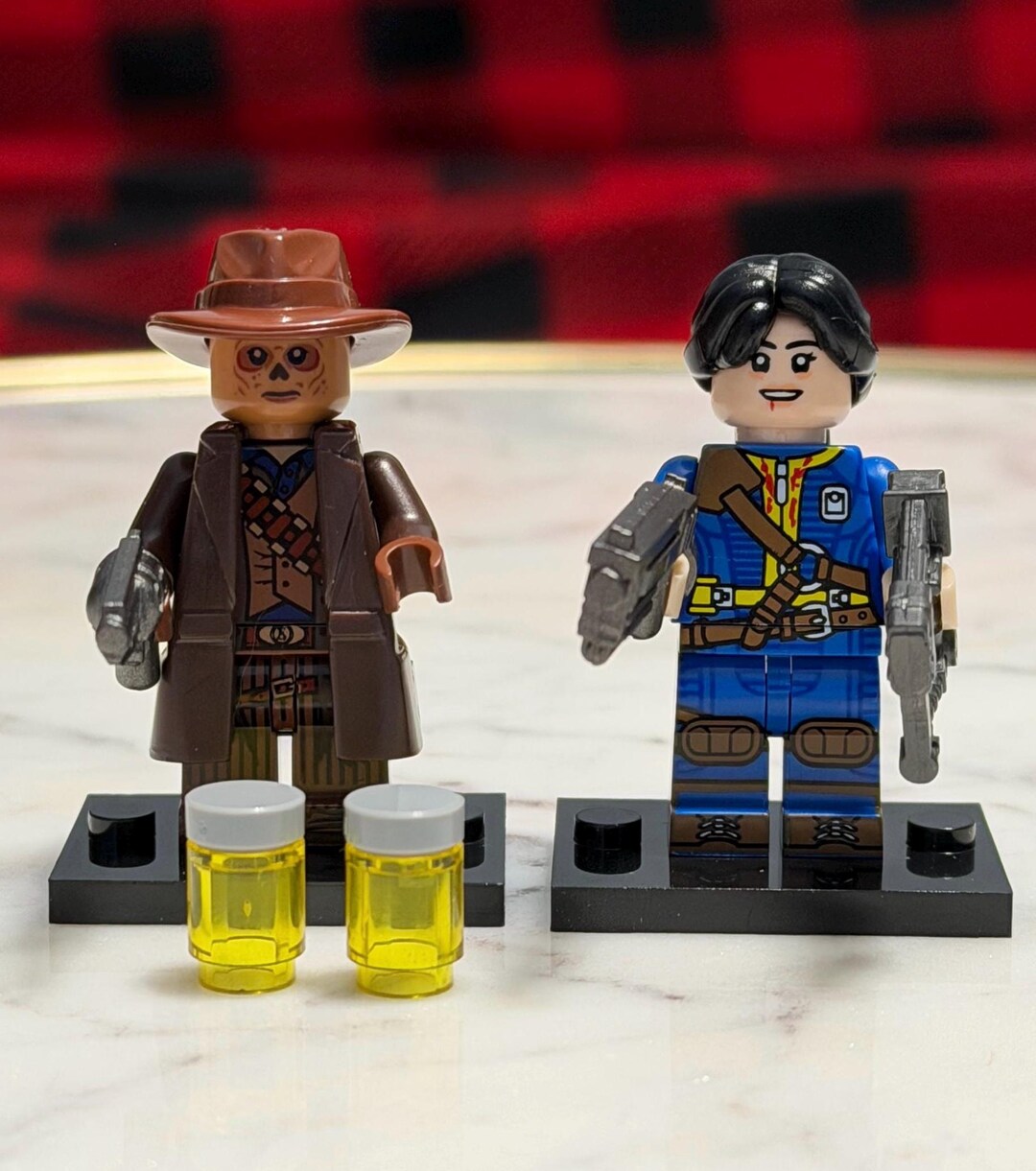 Fallout Lucy Mcclean and the Ghoul Custom Minifigure Lot - Etsy