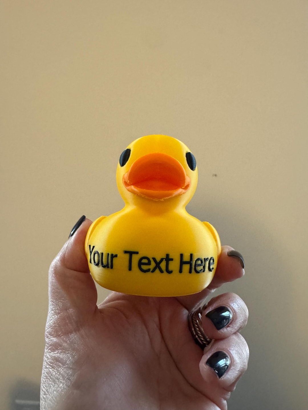Custom Duck | Personalized 3D Printed Mascot | Sales Team Gift or Award ...