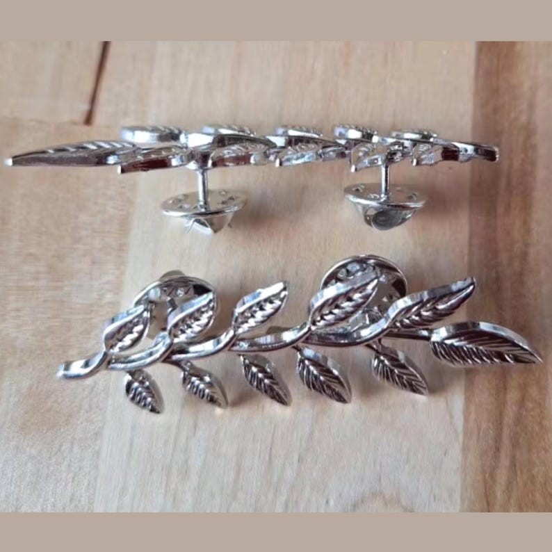 Leaf Collar Pin, Decorative Metal Pin for Shirts, Gift for Her\him - Etsy