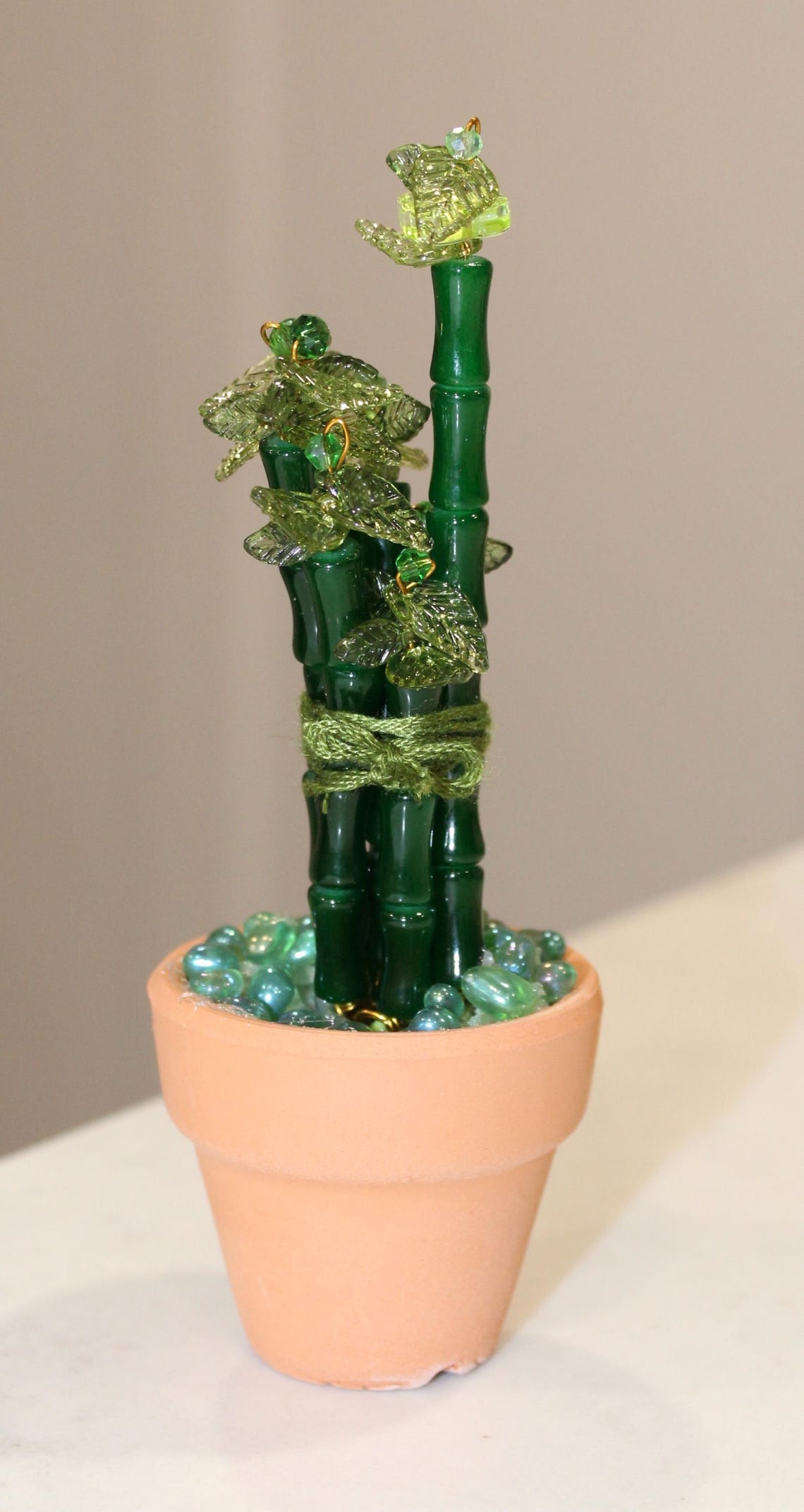 Mini Beaded Plants - Etsy