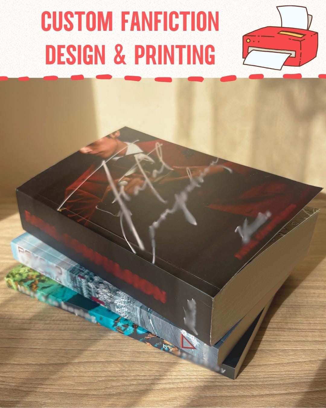 Custom Fanfiction Book Printing – Personalized Novel With Complete ...