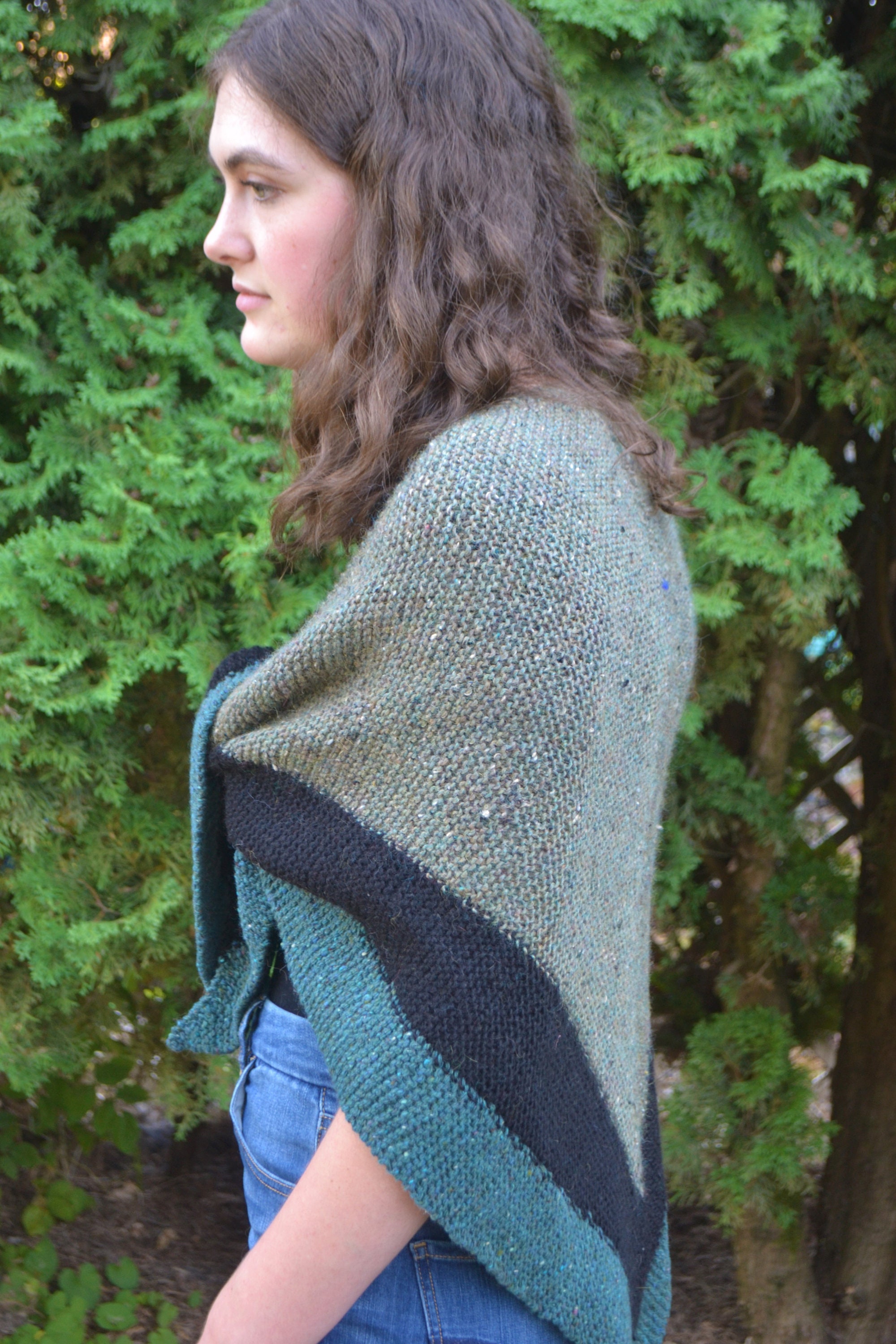 Outlander Inspired Claire Fraser Rent Shawl Triangle Shawl. - Etsy