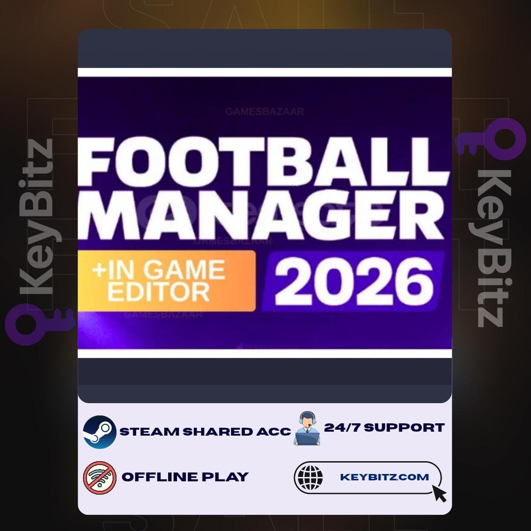 Football Manager 2026 + editor di gioco (account Steam) / Consegna ...