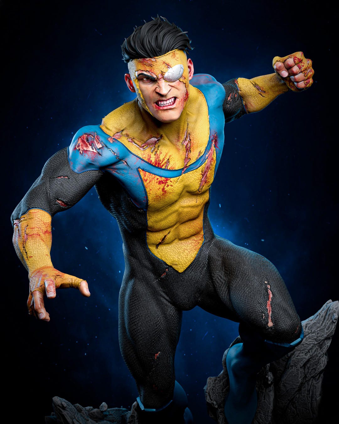 Invincible From Invincible - Statue 3D STL | High Detail 3D Print Model ...