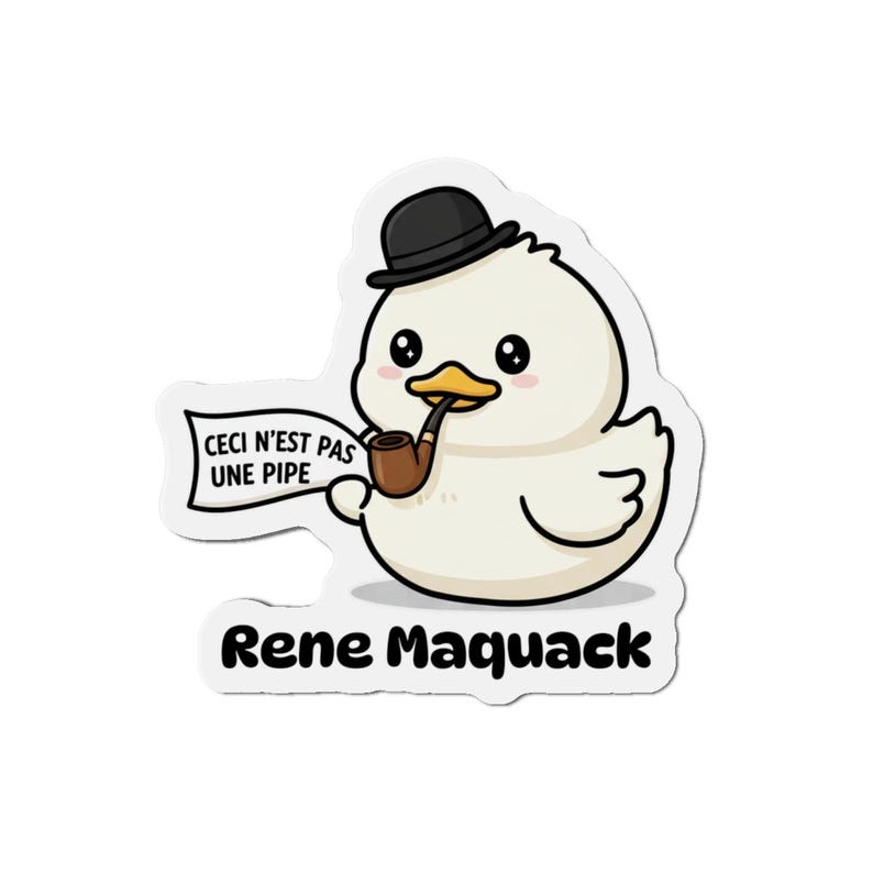 Maquack Magnet Kawaii Artist Parody Magnet for Kids and Fridge Decor - Etsy