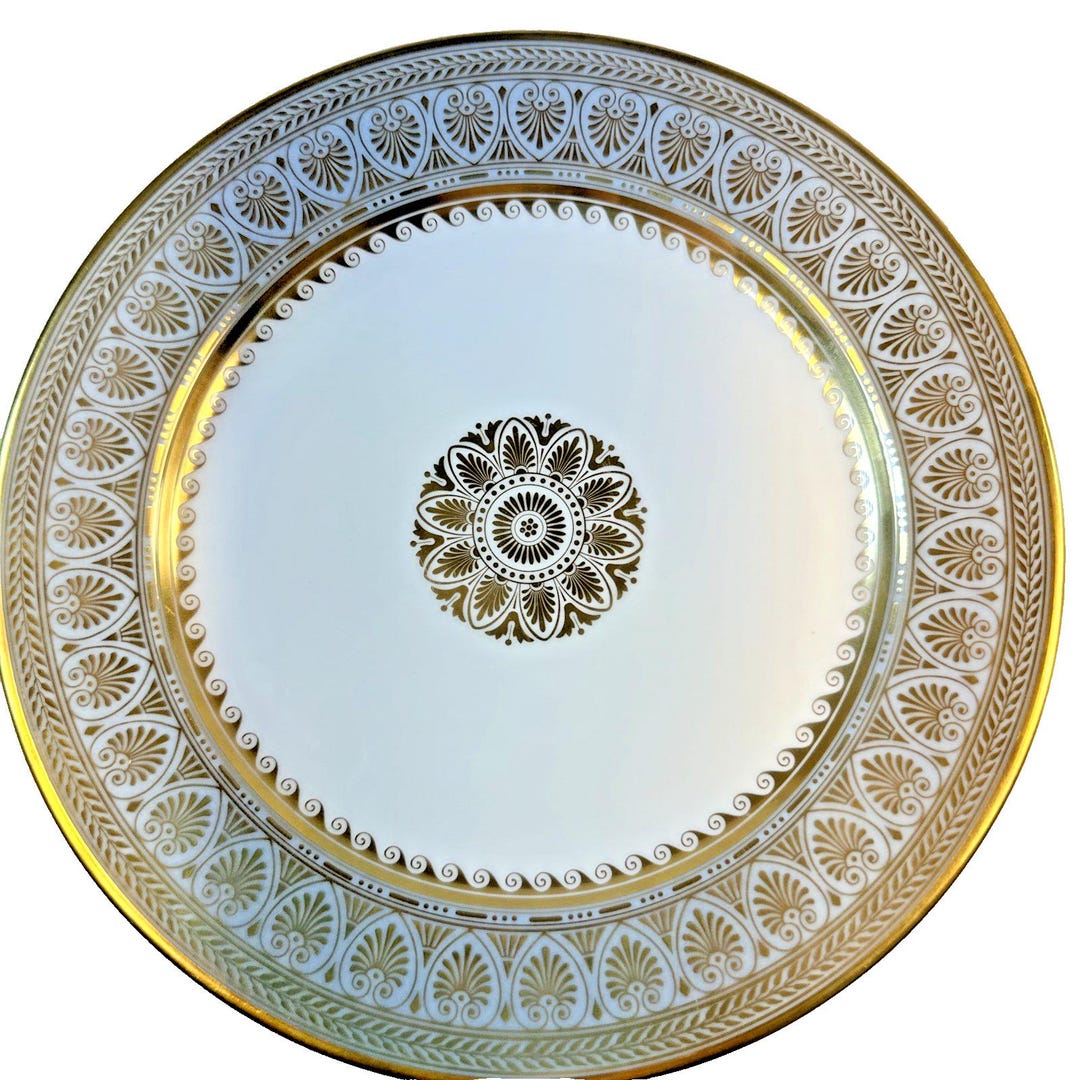 Ancienne Manufacture Royale Limoges Elysee Dessert Plate. NEW, 8.25"d ...