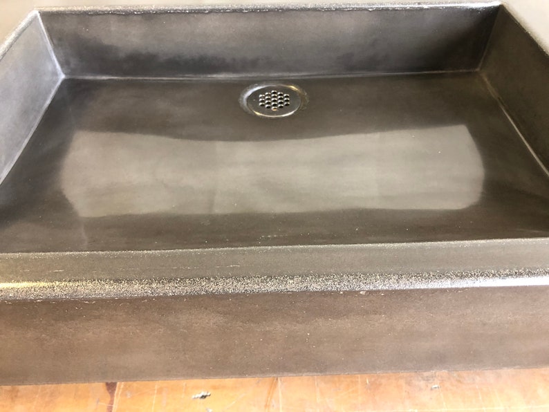 Handmade Concrete Sink: Arch Bowl Design, Custom Dimensions - Etsy