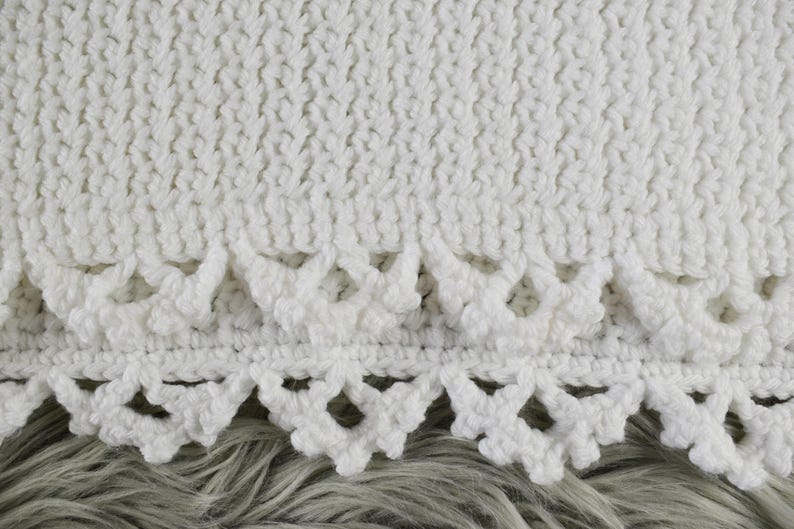White Mesh Baby Blanket Set - Etsy