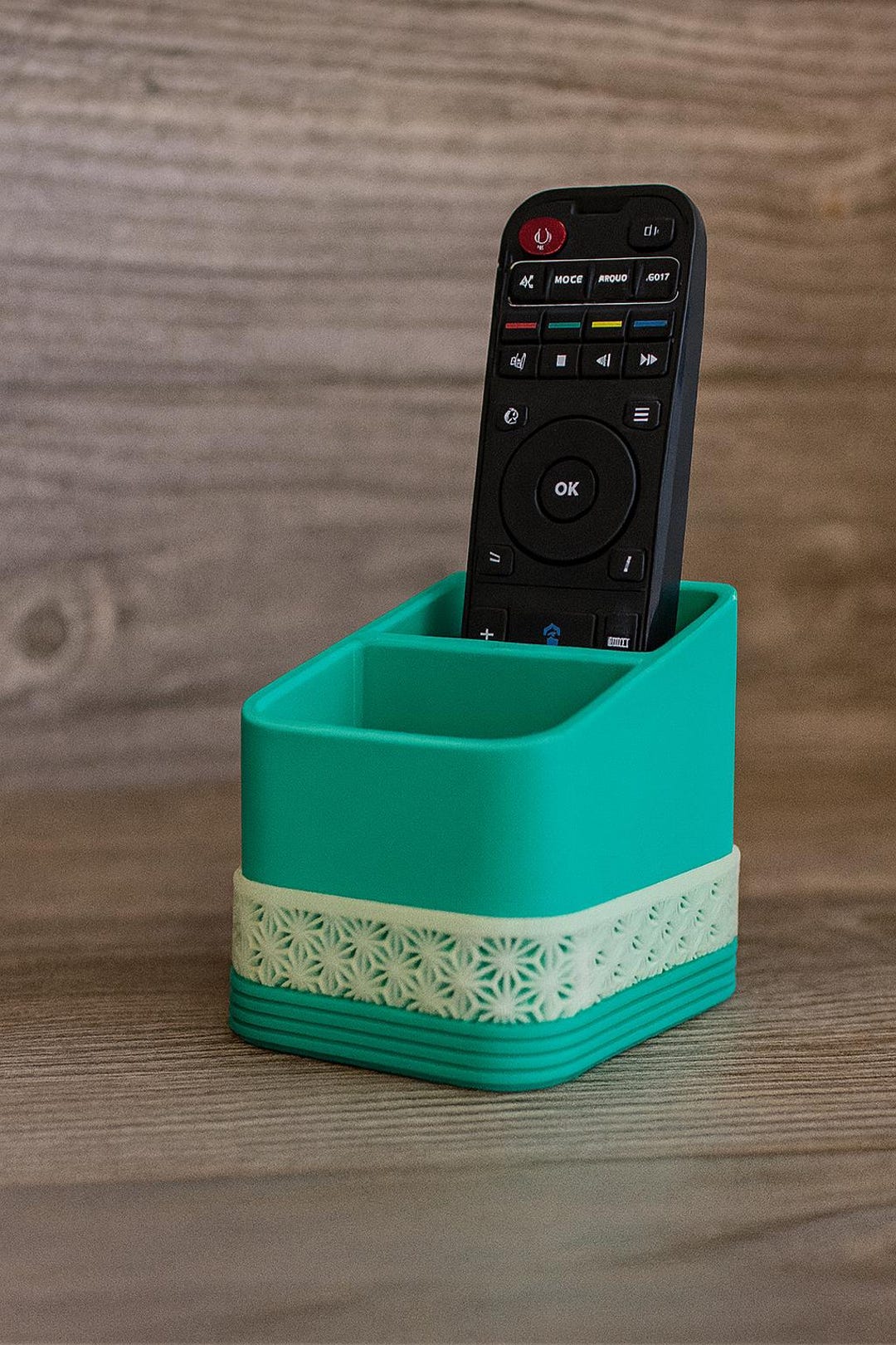 3D Printed Remote Control Holder TV Remote Stand, Home Organizer , Dual ...
