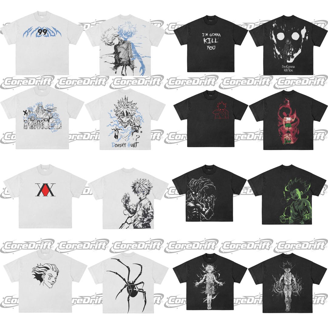 Hunter-style & Demon-style Bundle | High-res PNG + Editable Vector ...