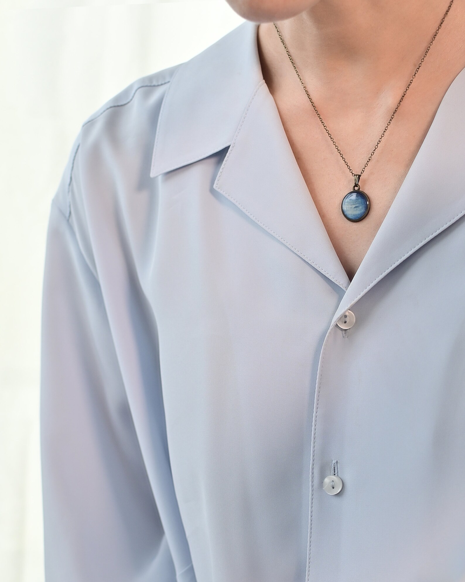 Neptune Necklace, Space Jewelry, Planet Necklace - Etsy