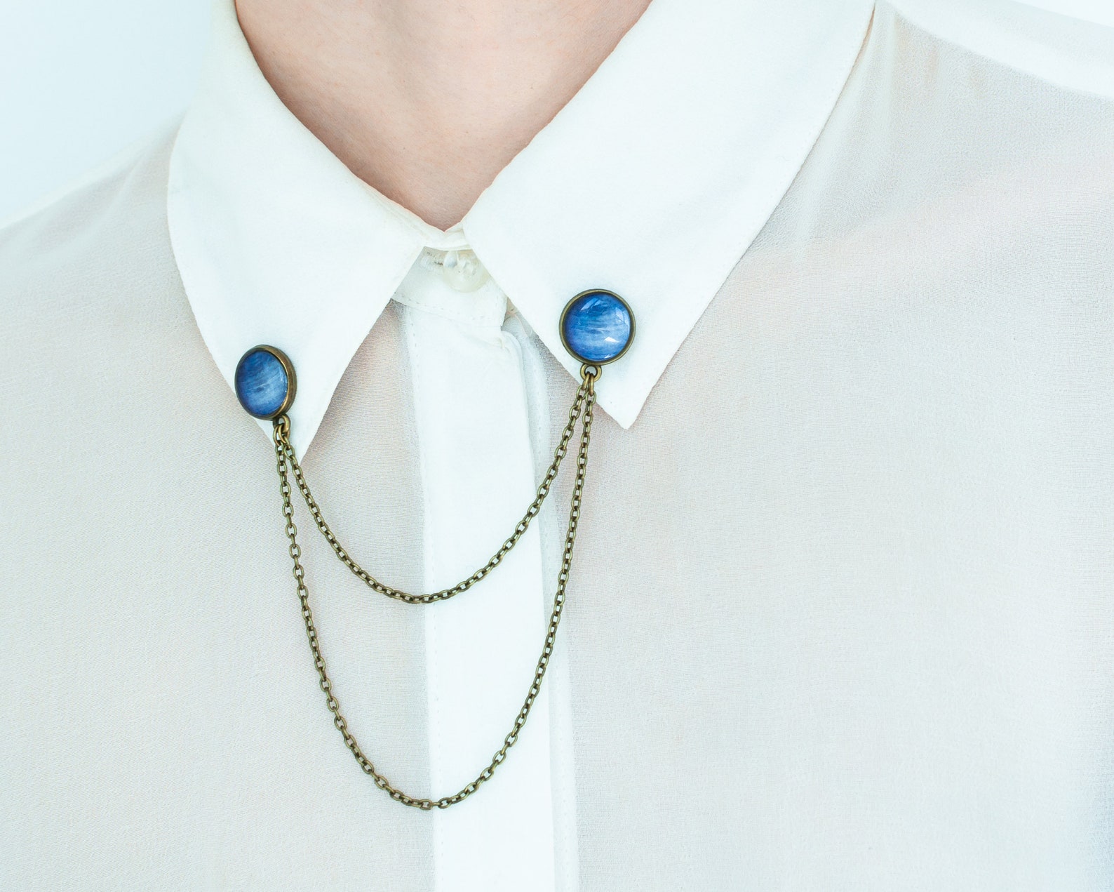 Neptune collar pins Space accessories Planets pins Shirt | Etsy