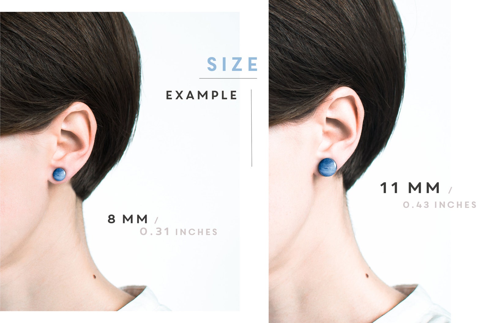 Neptune Stud Earrings - Space Earrings Studs, Cosmic Jewelry, Planets ...