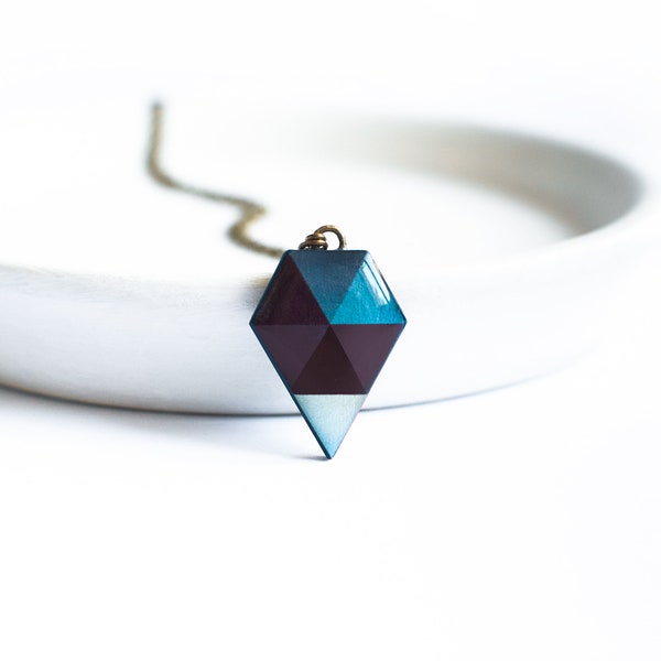 Geometric Pendant - Etsy