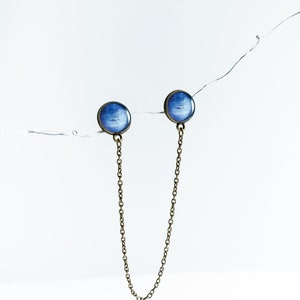 Neptune Collar Pins Space Accessories Planets Pins Shirt Collar Chain ...