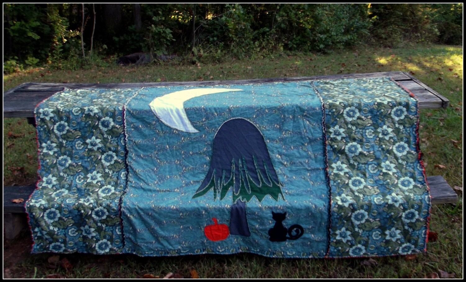 Moonlight on the Weeping Willow Tree Quilt Pattern - Etsy