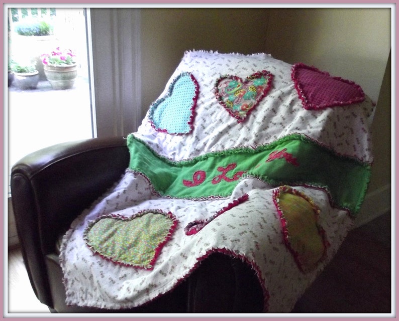 Sweet Quilt Pattern "i Love You" - Etsy