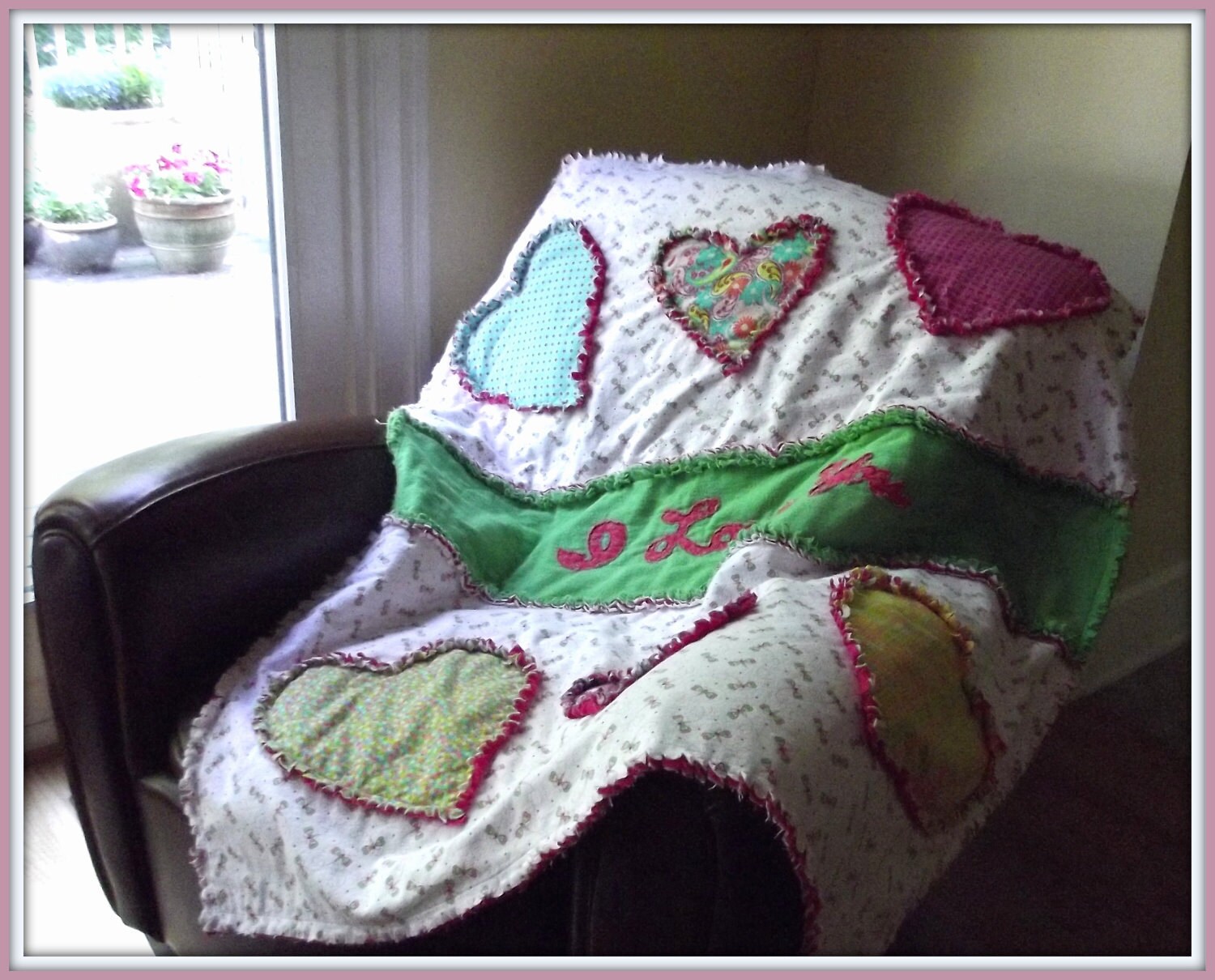 Sweet Quilt Pattern "i Love You" - Etsy
