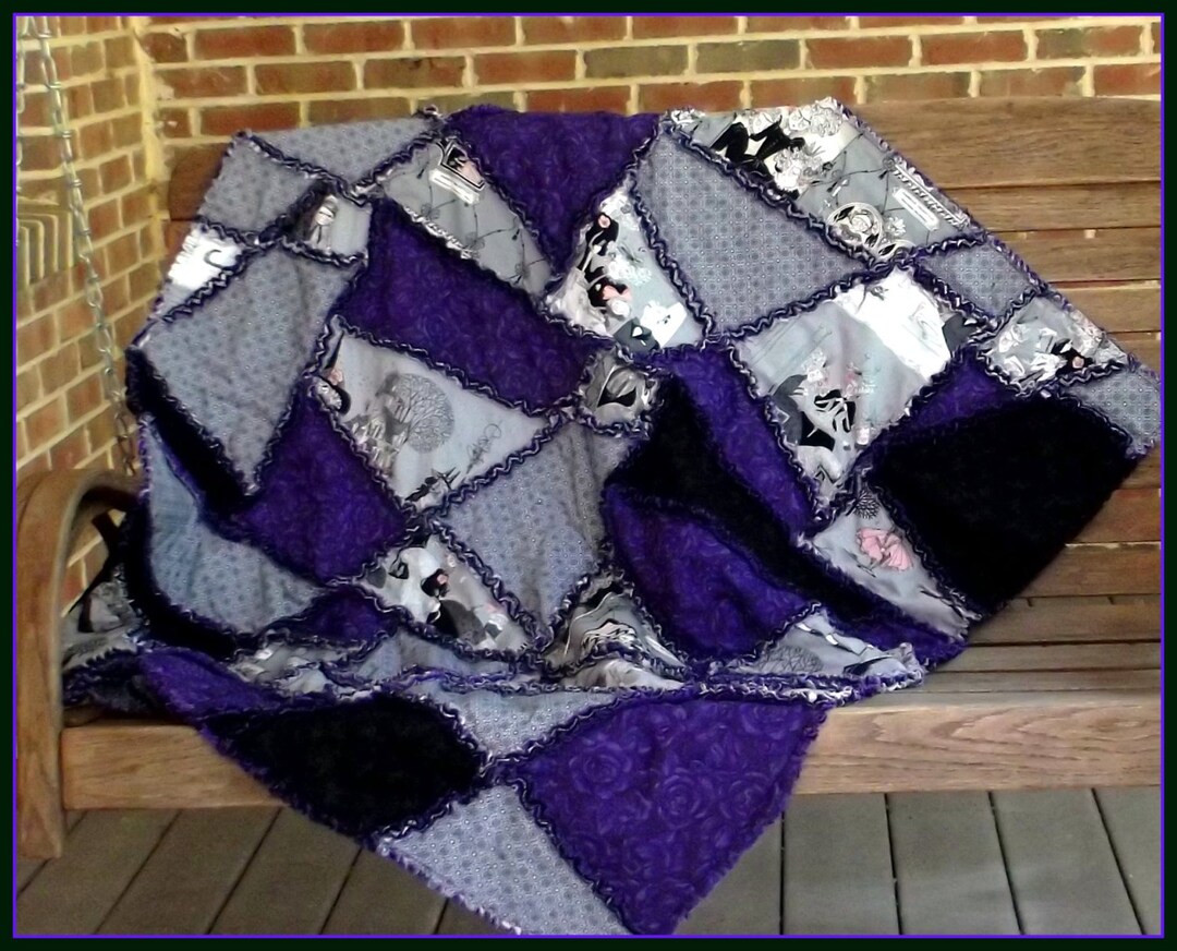 Ghastlie Halloween Crazy Quilt Pattern - Etsy