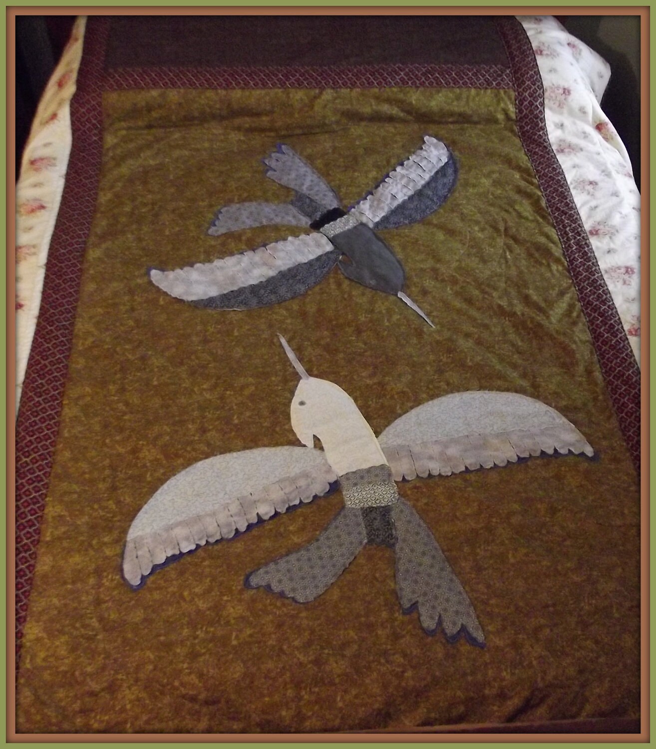 Mythical Birds Fly on This Twin Quilt Pattern " Katniss" - Etsy