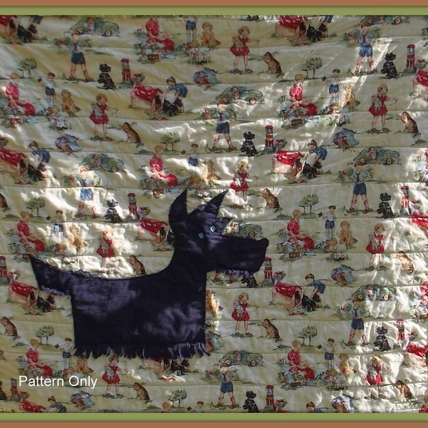 Scottie Dog Quilt Pattern - Etsy