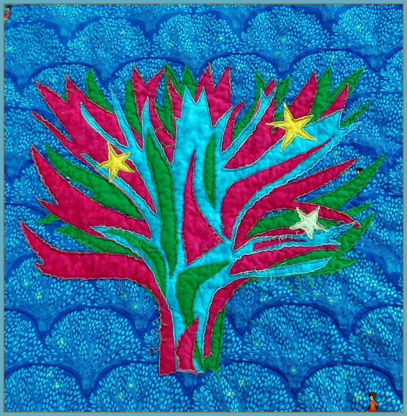 Fairy Tree Woodland Quilt Pattern, Large Tree Applique - Etsy