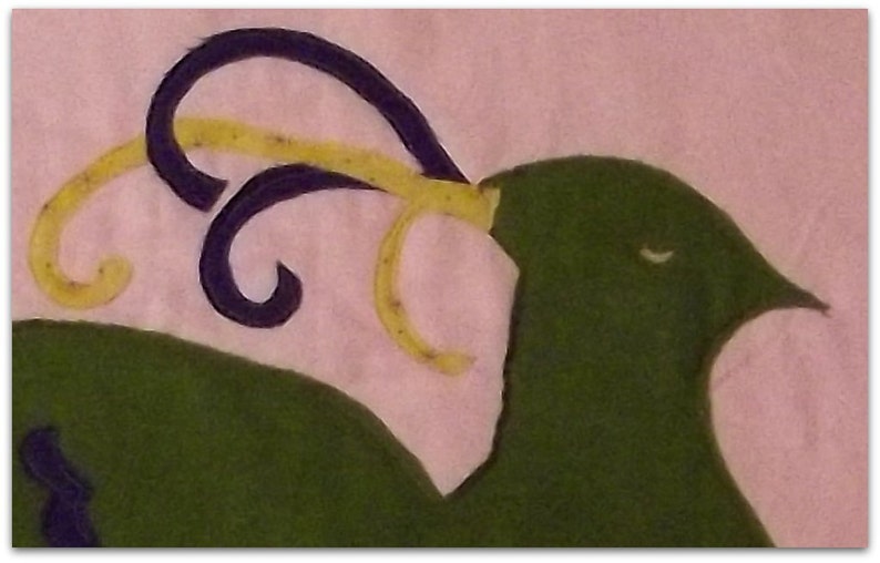 Woodland Animal Quilt Block Pattern, quail - Etsy