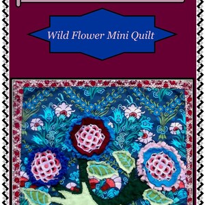 Wild Flower Mini Quilt Pattern - Etsy