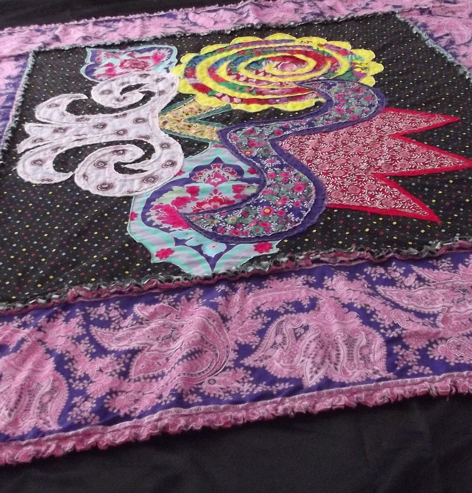 Modern Quilt Pattern "lush Flowers" - Etsy